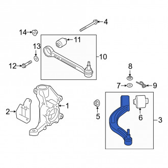 Genesis G70 OEM Brake, Steering, Suspension Parts — CARiD.com