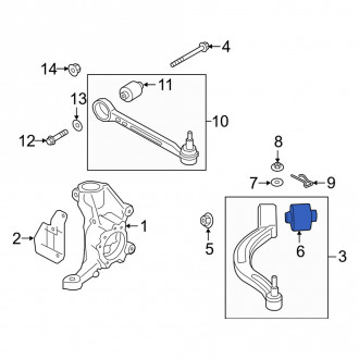 Genesis G70 OEM Suspension Parts | Shocks, Struts — CARiD.com