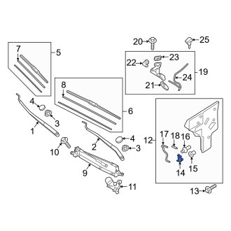 Genesis G70 Windshield Washer Pumps — CARID.com