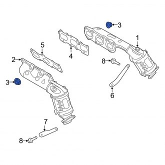 Genesis G80 OEM Exhaust Parts - Systems, Tips, Pipes | CARiD