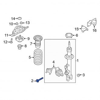 Genesis GV80 Suspension Parts | Front & Rear — CARiD.com