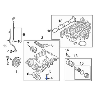 Genesis GV70 Engine Oil Pans, Drain Plugs & Dipsticks — CARiD.com