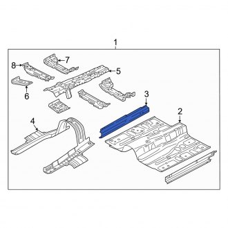 Genesis G80 Replacement Rocker Panels | CARiD