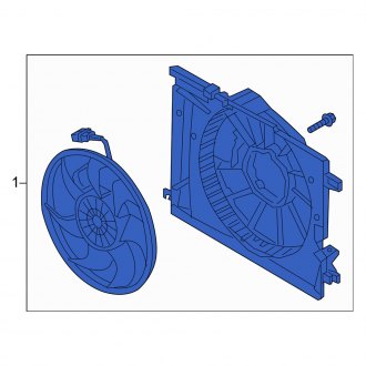 Genesis GV80 Radiator Fans & Parts - Electric, Mechanical | CARiD