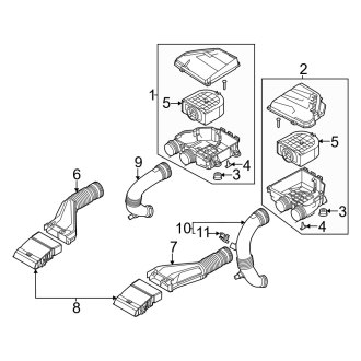 2022 Genesis GV80 OEM Air Intake Parts | Filters — CARiD.com