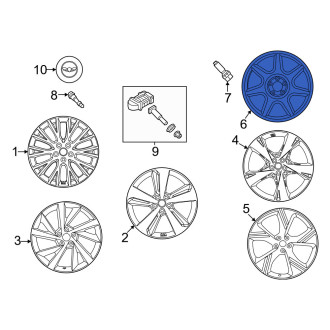 Genesis GV80 Factory Replacement Wheels | CARiD