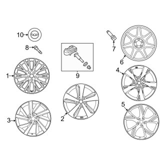 2025 Genesis GV80 Factory Steel Wheels | CARiD