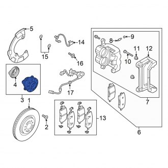 Genesis G80 OEM Driveline & Axle Parts - Hubs, CV-Joints | CARiD
