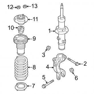 2021 Genesis GV80 OEM Suspension Parts - Shocks, Struts | CARiD