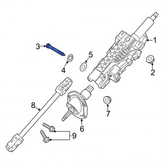 Genesis Steering Columns, Shafts & Parts | Locks, Covers — CARiD.com