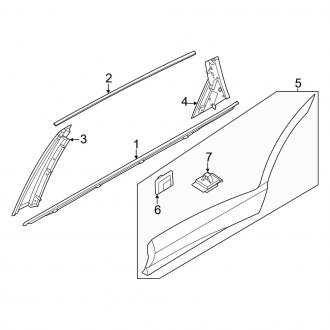 2021 Genesis GV80 OEM Doors & Parts - Shells, Panels | CARiD