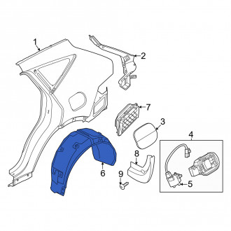 Genesis GV80 Inner Fenders | Wells, Liners, Shields — CARiD.com