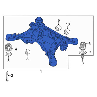 Genesis GV80 Replacement Chassis Frames & Rails - CARiD.com