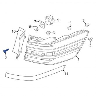 Genesis GV80 OEM Tail Lights - LED, Fiber Optic | CARiD