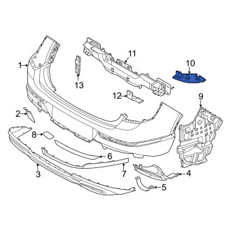 Genesis GV80 OEM Bumpers | Genuine Front & Rear Bumpers — CARiD.com