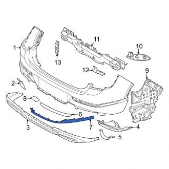 Genesis GV80 Replacement Bumper Moldings & Trim | CARiD