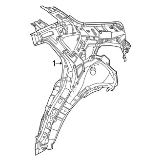 2025 Genesis GV80 Coupe OEM Quarter Panels & Parts | CARiD