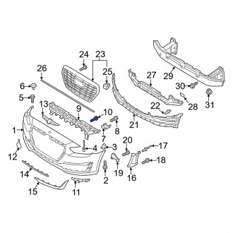Genesis OEM Exterior & Body Parts | Bumpers, Running Boards — CARiD.com