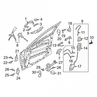 Genesis GV80 OEM Doors & Parts | Shells, Panels, Armrests — CARiD.com