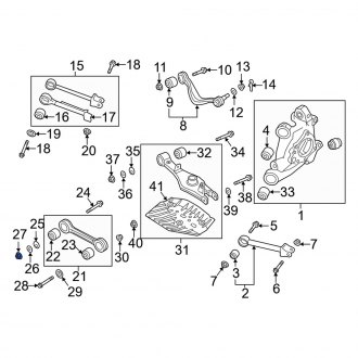 Genesis GV80 OEM Suspension Parts | Shocks, Struts — CARiD.com