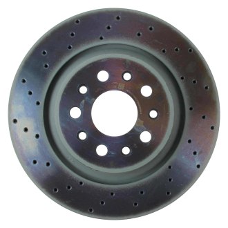 Maserati Levante Brake Rotors | Front, Rear | Slotted, Drilled — CARiD.com