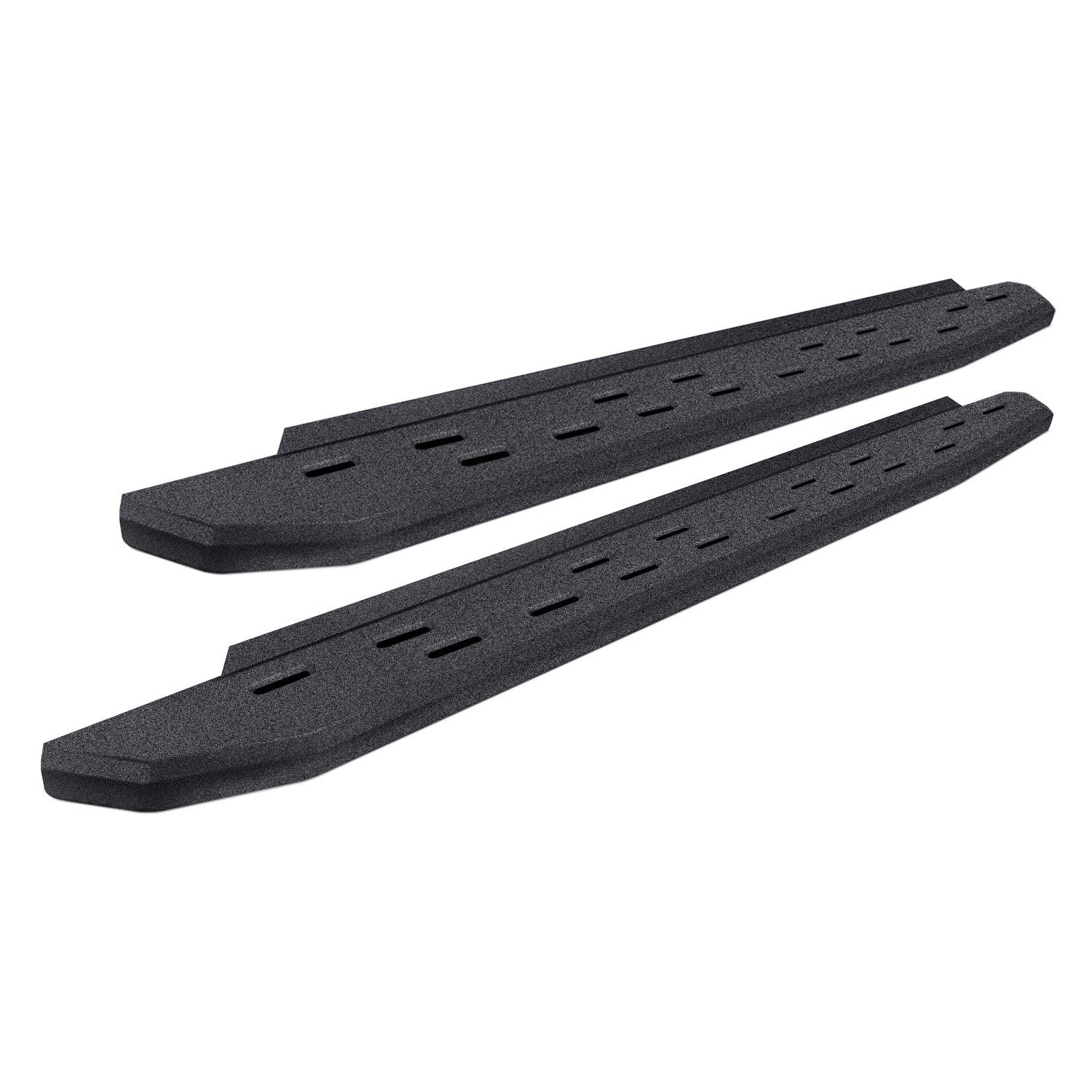Go Rhino® 69604887ST - 5" RB30 Slim Series Cab Length Black Running Boards