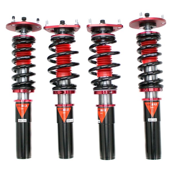Godspeed Project® MMX3950-B - Mono MAXX™ Front and Rear Coilover Kit