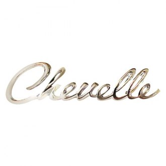 1968 Chevy Chevelle Logos, Emblems, Lettering | Grille, Hood — CARiD.com