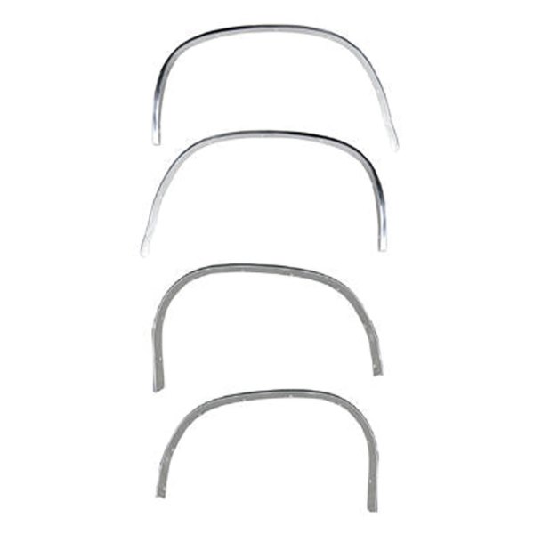 Goodmark® GMK403395070S - Front Driver Side Wheel Opening Molding Kit