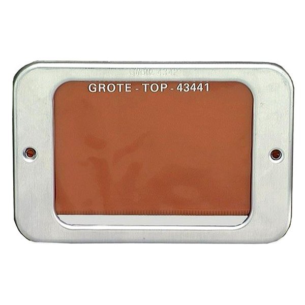 Grote® 43424 - Vinyl Pouch Screw Mount Permit Holder with Vinyl Pouch