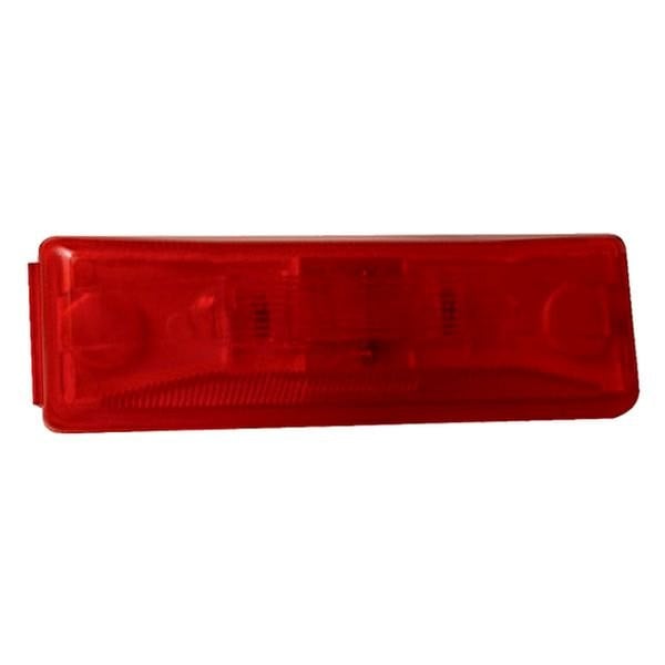 Grote® 46742 - Red Rectangular Bracket Mount Clearance Marker Light