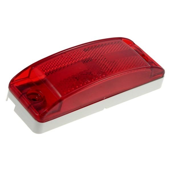 Grote® 46862 - Turtleback™ II Red Clearance Marker Light with Built-In ...