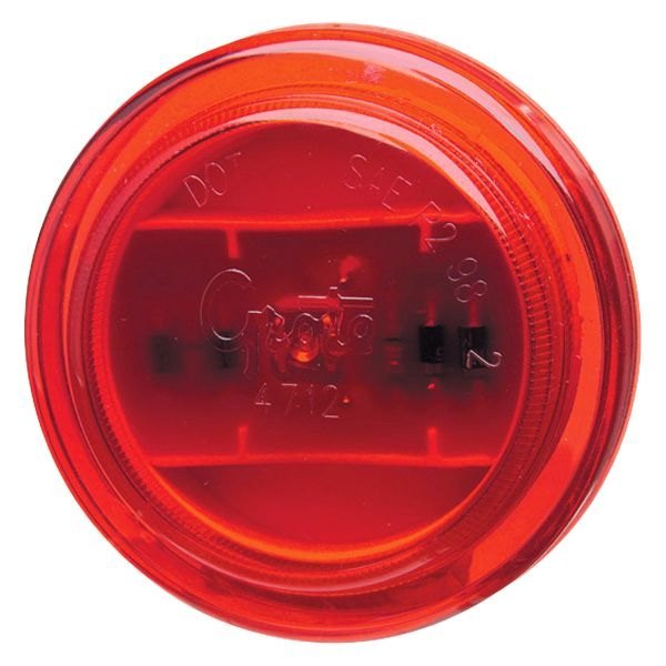 Grote® 47122 - SuperNova™ 2.5" Red Grommet/Bracket Mount LED Clearance ...