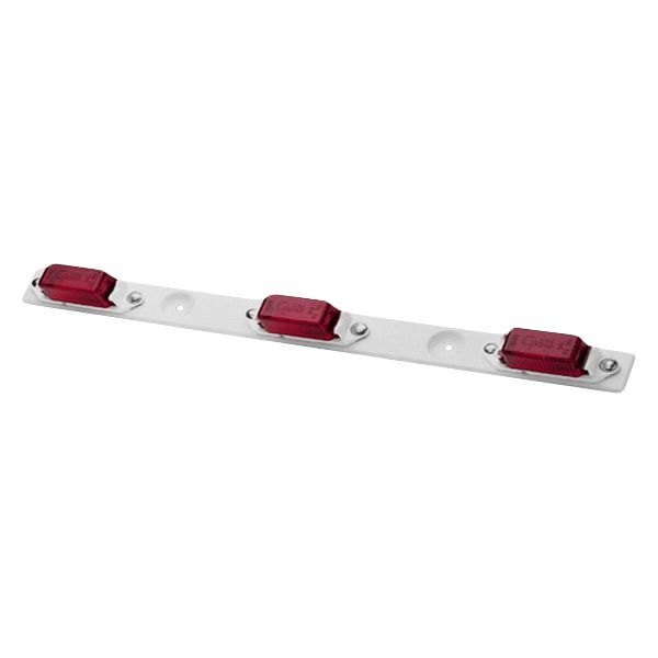 Grote® 49112 - Economy Economy Red Bracket Mount Clearance Marker Light Bar