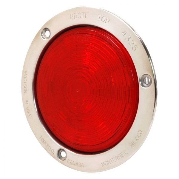 Grote® 54492 - SuperNova NexGen™ 4" Red Round Bracket Mount LED ...