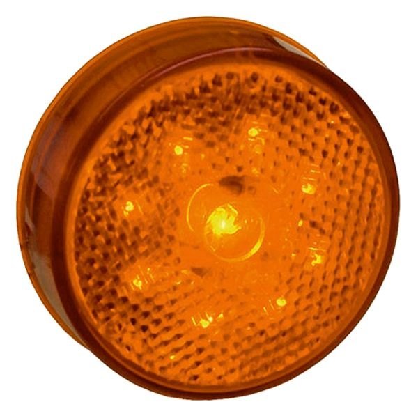 Grote® G1003 - Hi Count™ 2.5" Built-in Reflector Yellow Grommet/Bracket ...