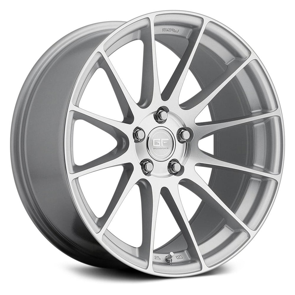 GROUND FORCE® GF6 Wheels - Silver Rims