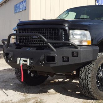 2003 Ford Excursion Custom 4x4 Off-Road Steel Bumpers – CARiD.com