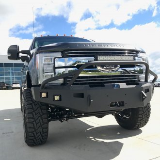 2019 Ford F-250 Custom 4x4 Off-Road Steel Bumpers – CARiD.com