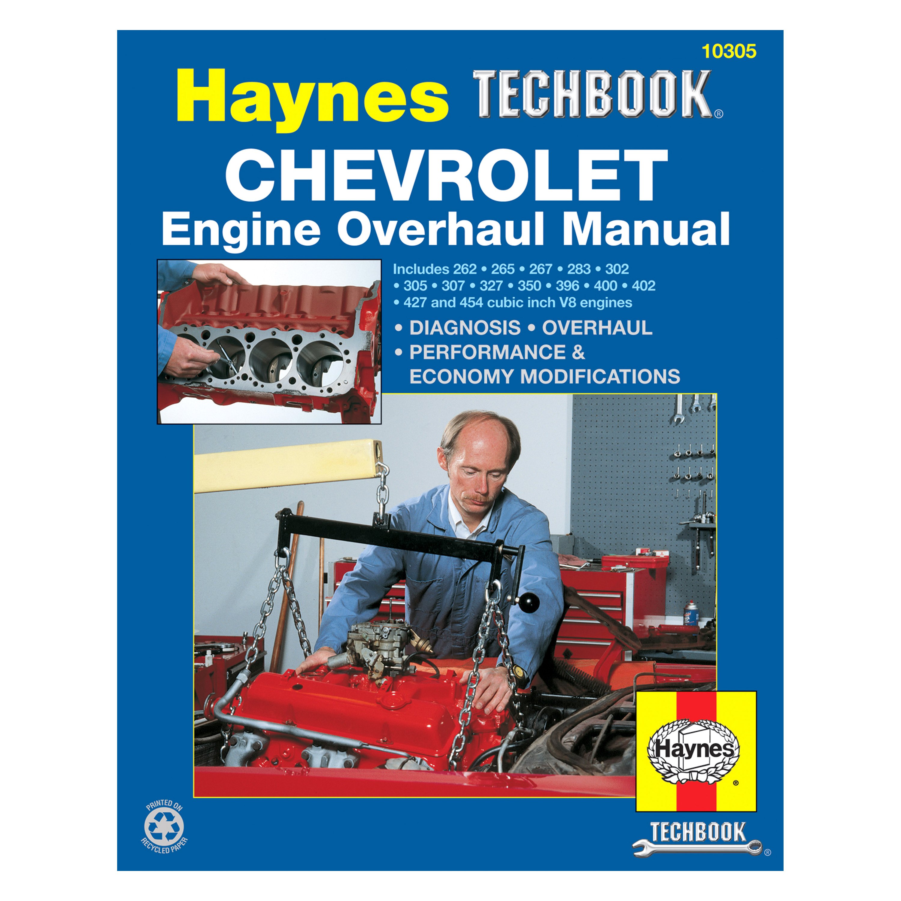 Haynes Manuals® 10305 - Chevrolet Engine Overhaul Techbook