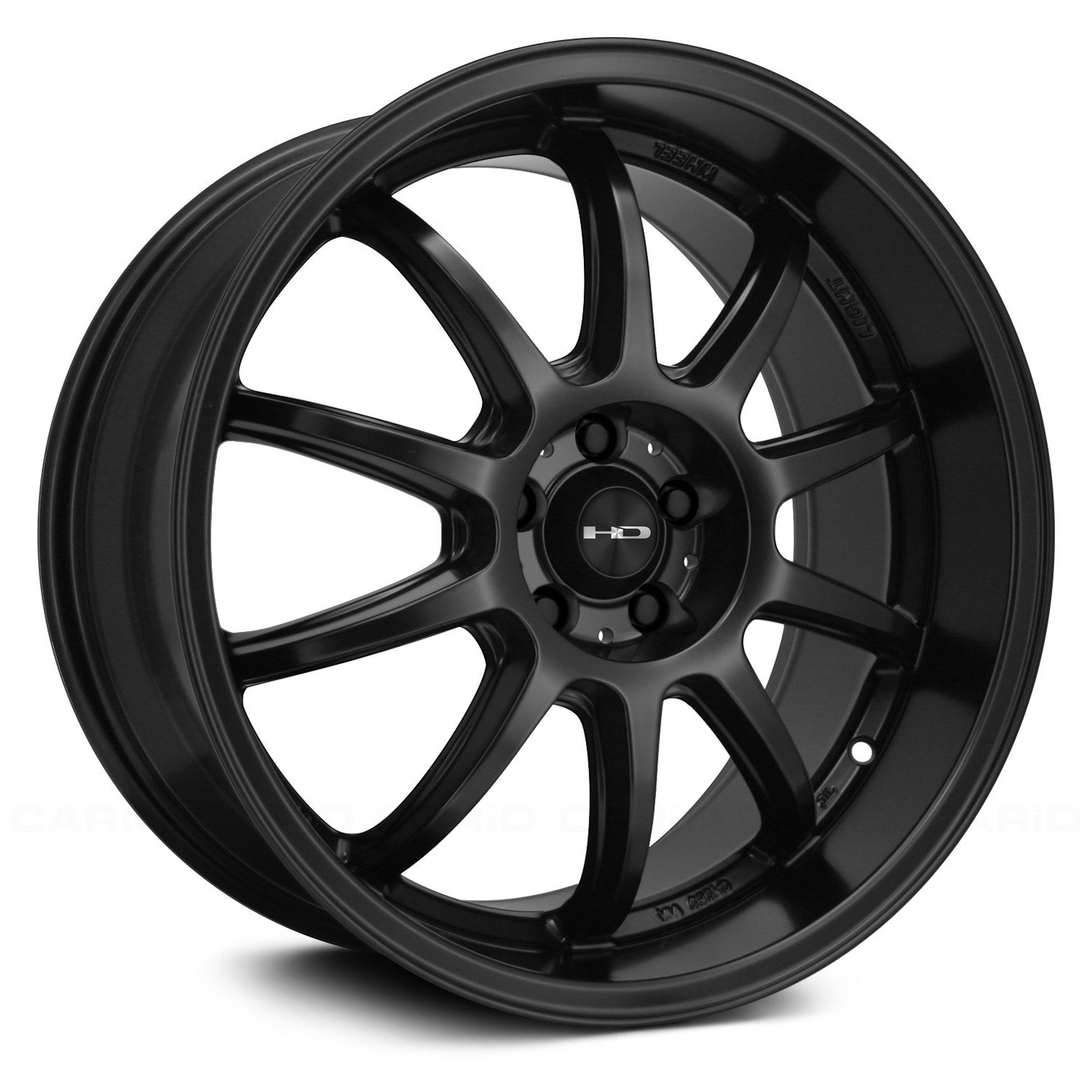 HD WHEELS® CLUTCH Wheels - Satin Black Rims