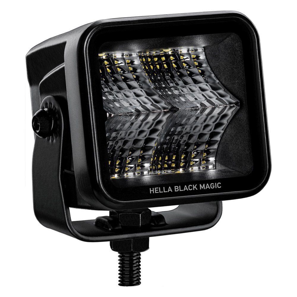 Hella® - Black Series Cube Flood Beam LED Lights