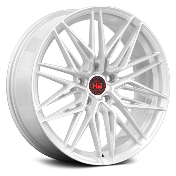 HEMI WHEELS® HM10 Wheels - Gloss White with Polished Face Rims