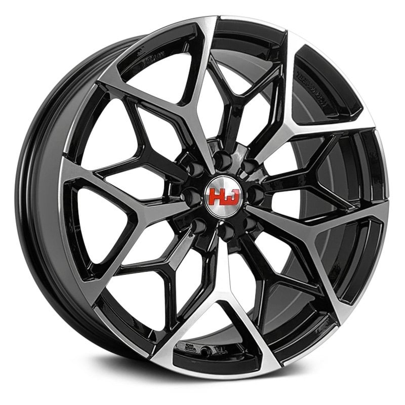 HEMI WHEELS® HM1 Wheels - Gloss Black with Brushed Face Rims