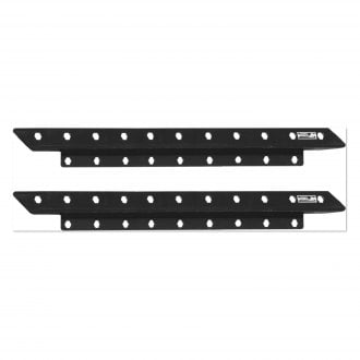 Truck Bed Side Rails - Chrome, Black, Polished Stainless Steel