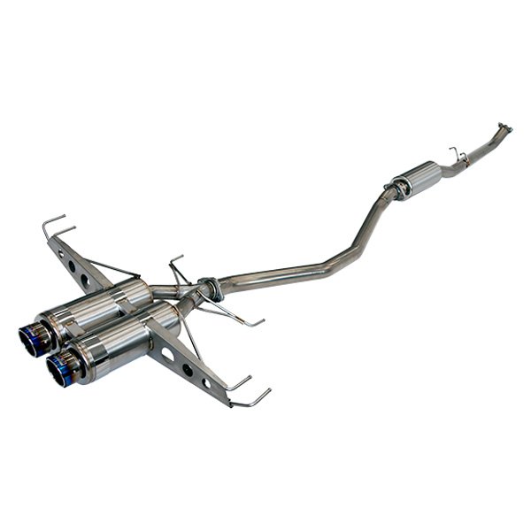 HKS® 31019-AH106 - Hi Power™ SPEC-L II 304 SS Cat-Back Exhaust System with Dual Rear Exit