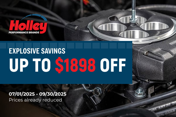 Holley® 12-880KIT - Billet Bypass Fuel Pressure Regulator Kit