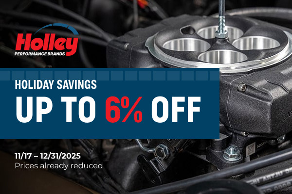 Holley® - Round Air Cleaner Assembly
