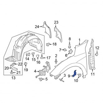 Honda OEM Doors & Parts - Shells, Panels, Armrests | CARiD