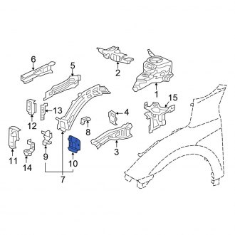 Honda Civic Replacement Chassis Frames & Rails - CARiD.com